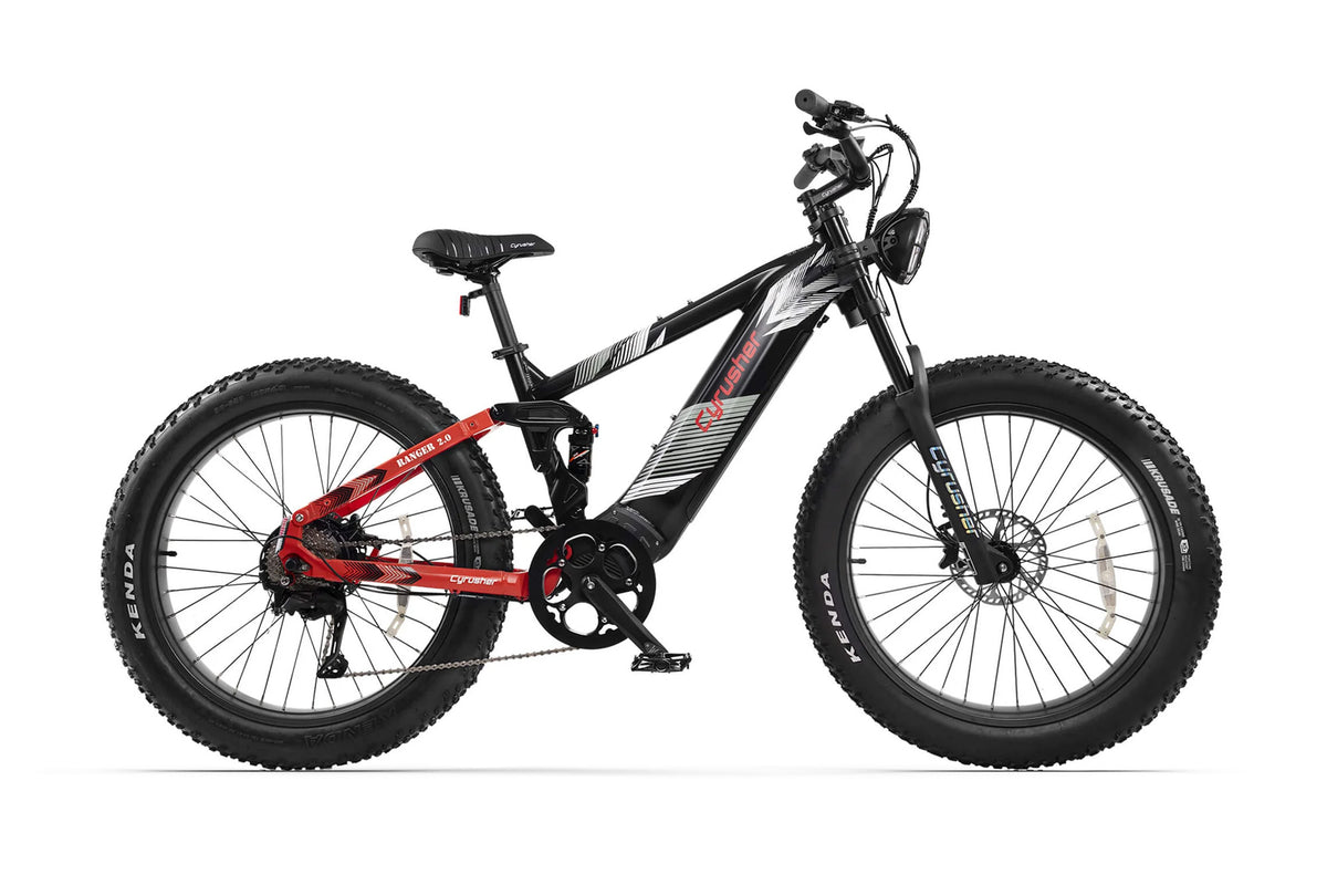Cyrusher Ranger 2.0 Elektro-Mountainbike mit großer Reichweite ...